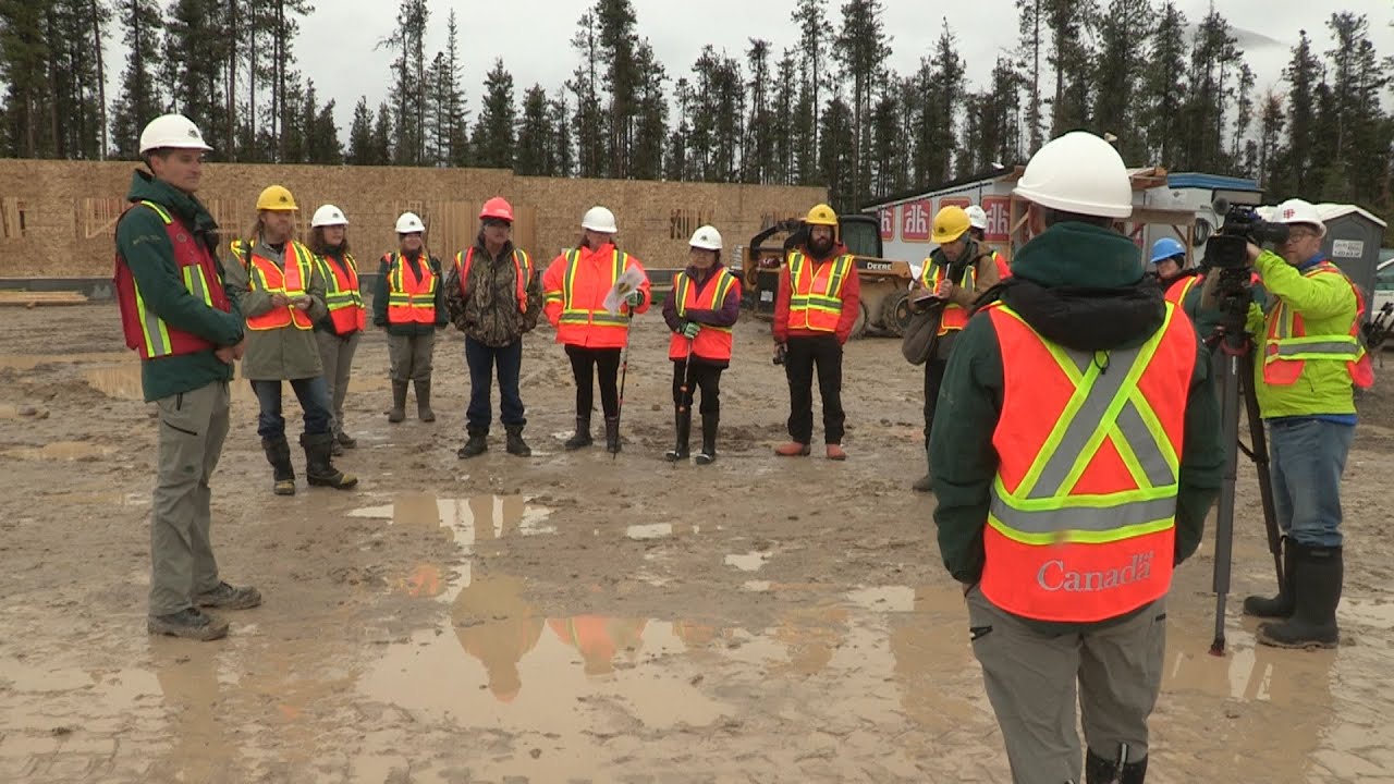 Jasper National Park Caribou Conservation Breeding Facility Tour - YouTube