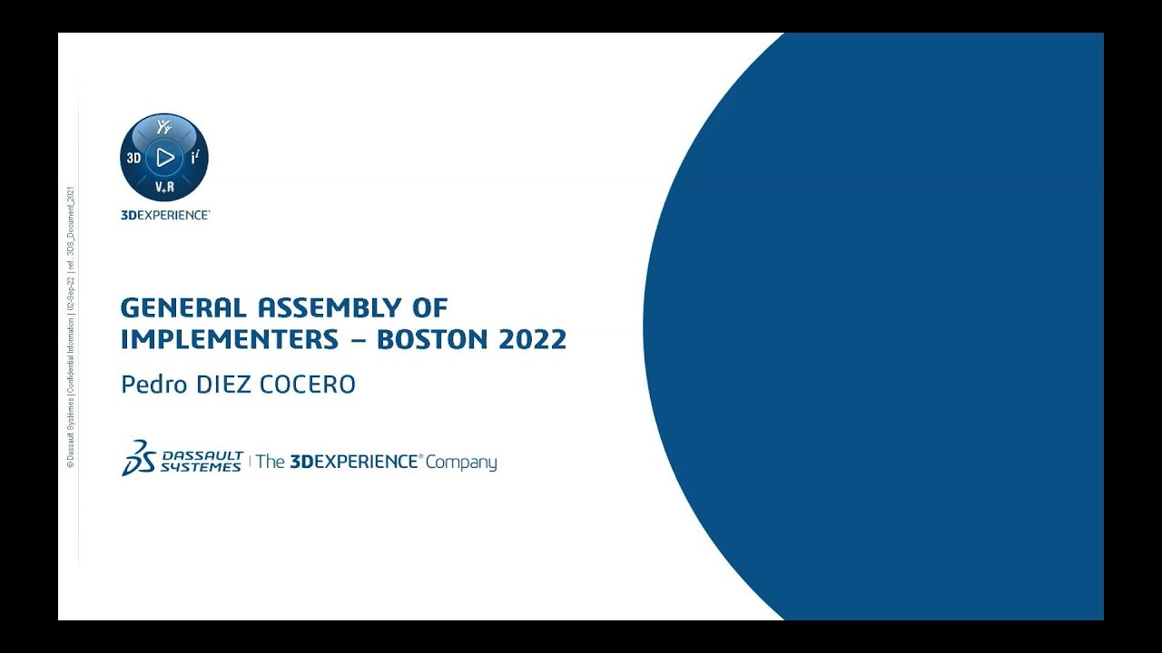 General Assembly of Implementers - Boston, Sep 22: Session 7 - YouTube