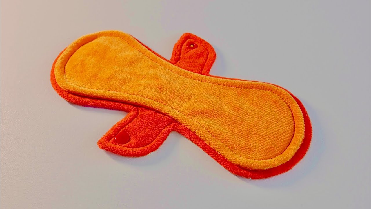 How to sew exposed core pads - YouTube