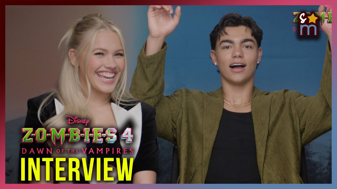 Malachi Barton & Freya Skye Reveal Their First Impressions of Each Other! Zombies 4 Interview ...