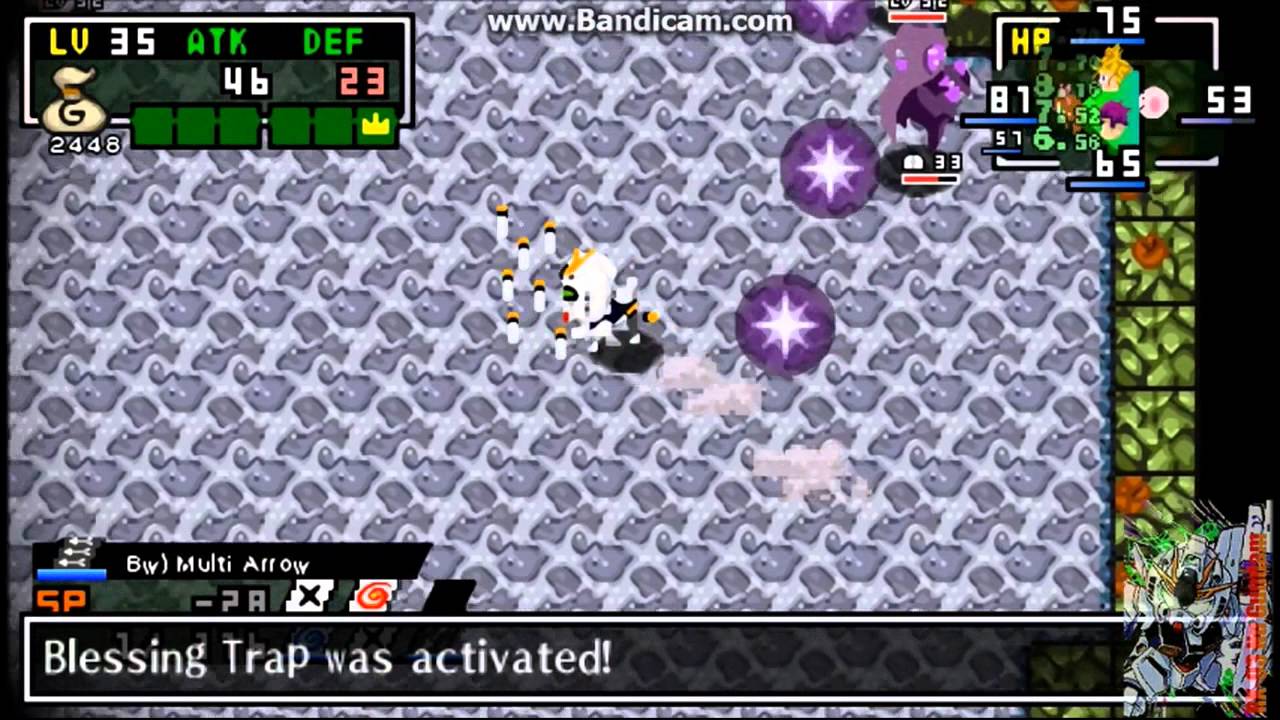 psp cladun x2 nu Gundam wfin funnels vs lv33 mage boss - YouTube