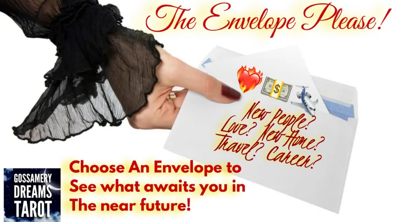 💌⚠️THE ENVELOPE PLEASE! 👀😱Choose a envelope tp see what awaits you in ...