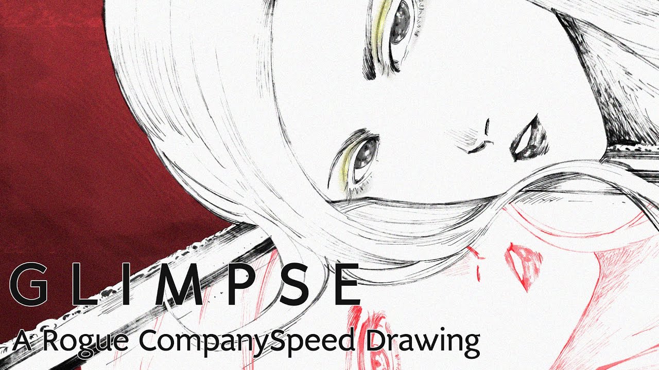 Speed Drawing - GLIMPSE (Rogue Company) - YouTube