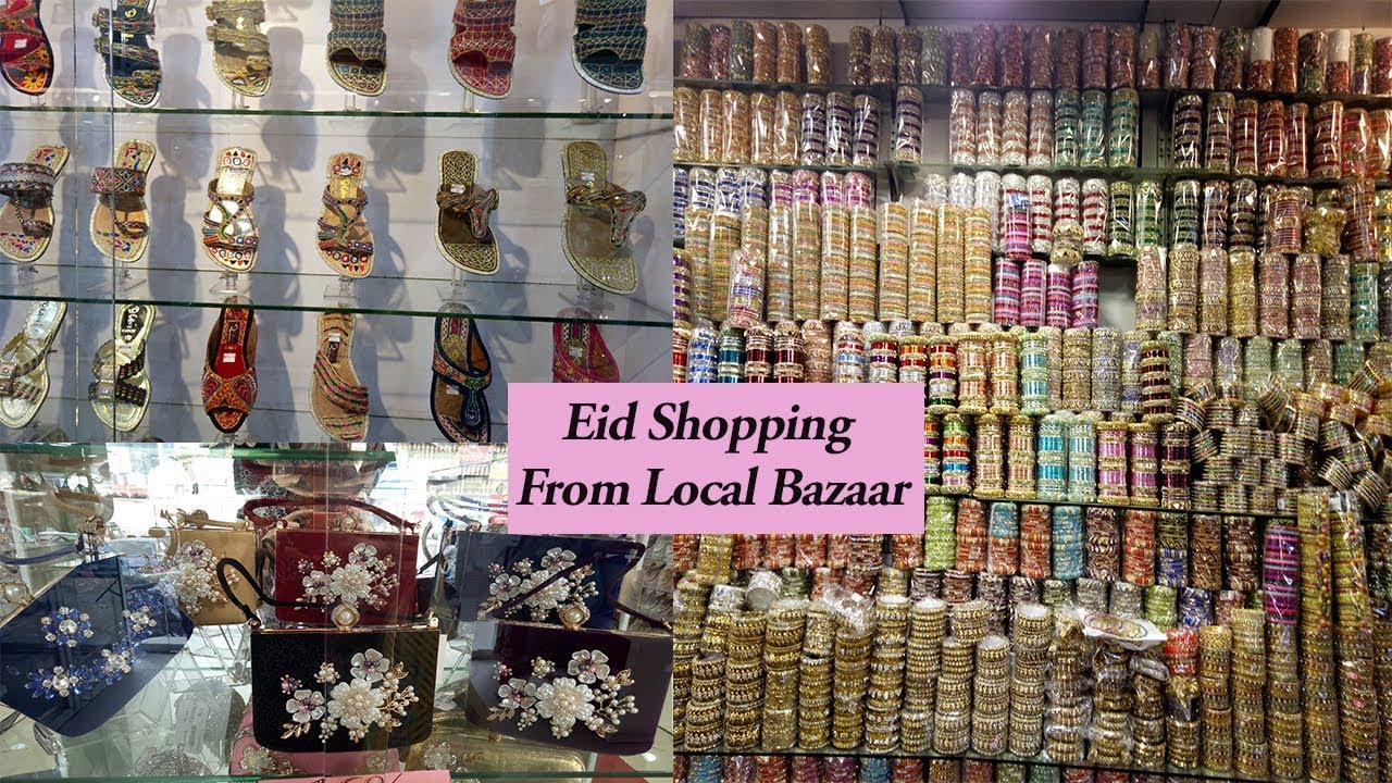 EID Shopping From Local Bazaar | VLOG - YouTube