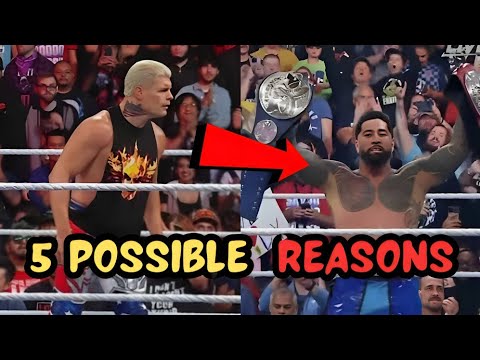 Jey Uso & Cody Rhodes Tag Team Champions at WWE Fastlane? 5 Possible ...