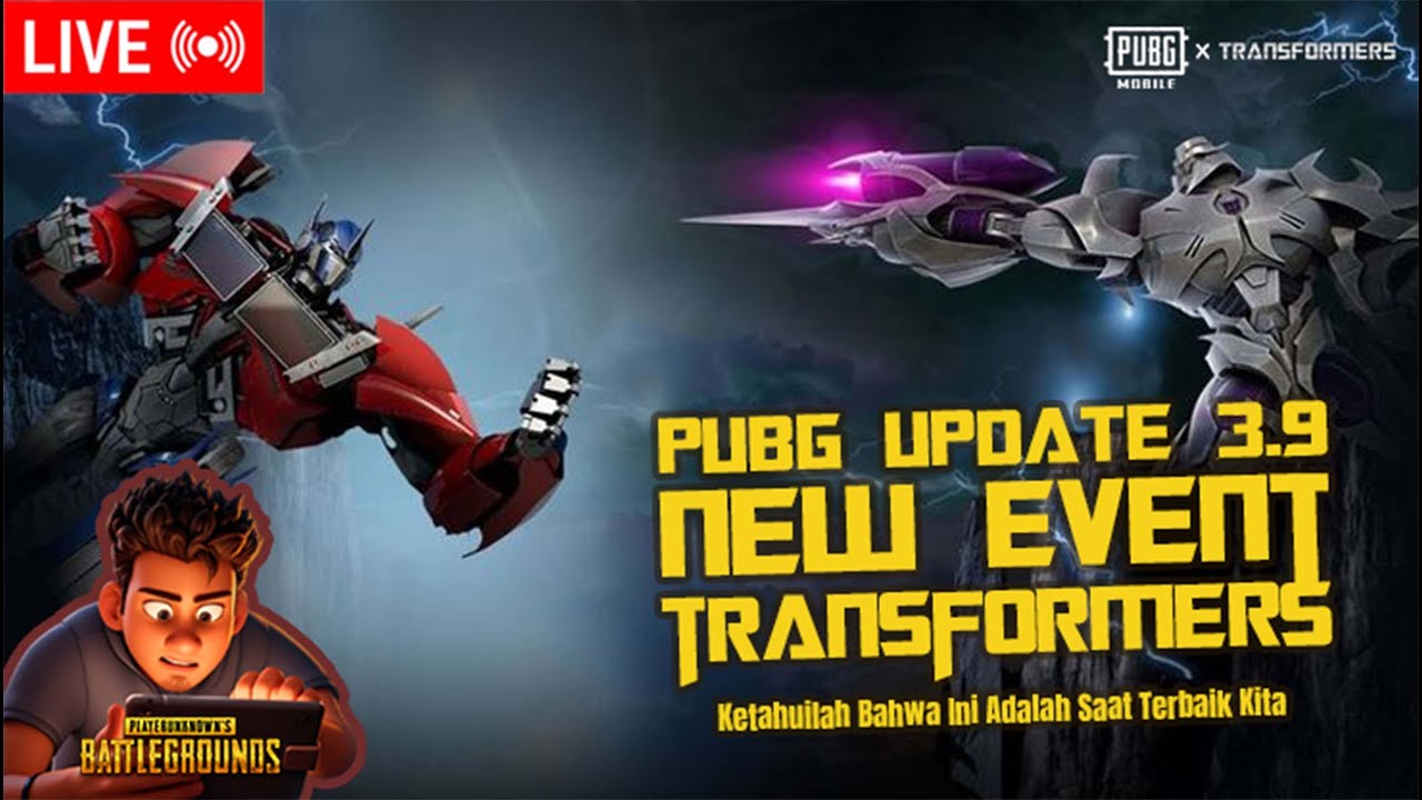 BERMAIN SOLO MENCARI ROBOT DI NEW EVENT PUBG x TRANSFORMER 3.9 - YouTube