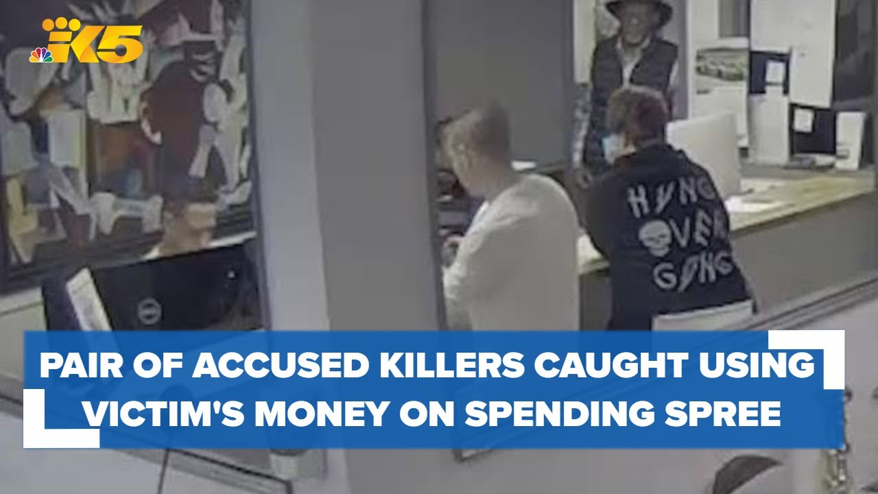 Surveillance video captures alleged killers' spending spree with ...
