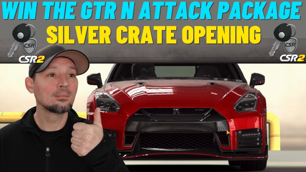 CSR2 Win The GTR N Attack Package | Silver Key | Silver Crate Opening ...