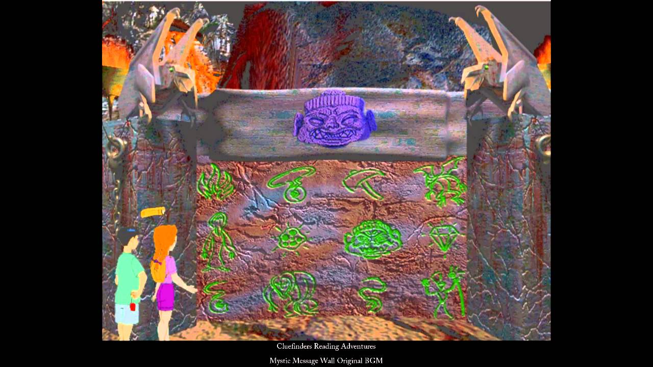 Mystic Message Wall Cluefinders Reading Adventures BGM - YouTube