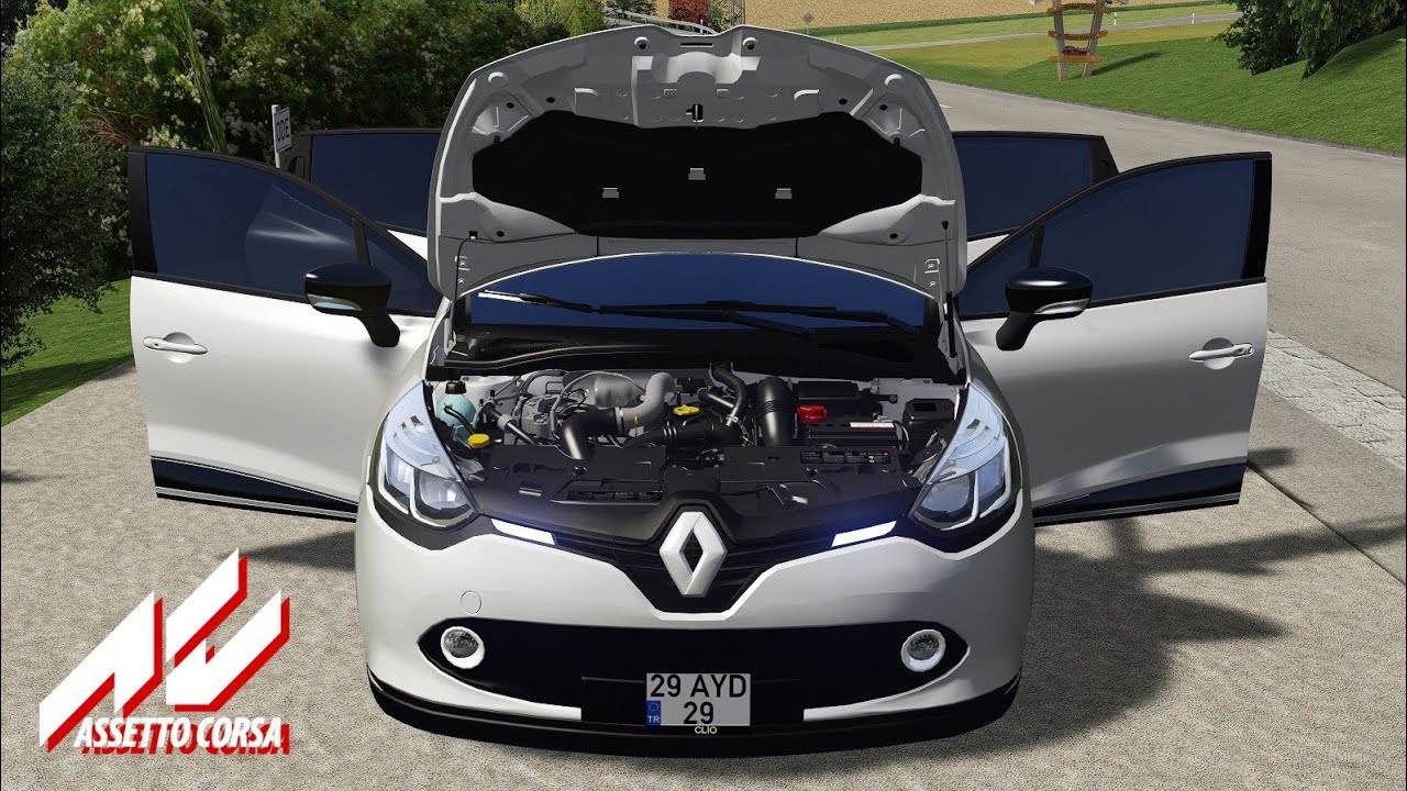 Detaylı Renault Clio 4 - Assetto Corsa - YouTube