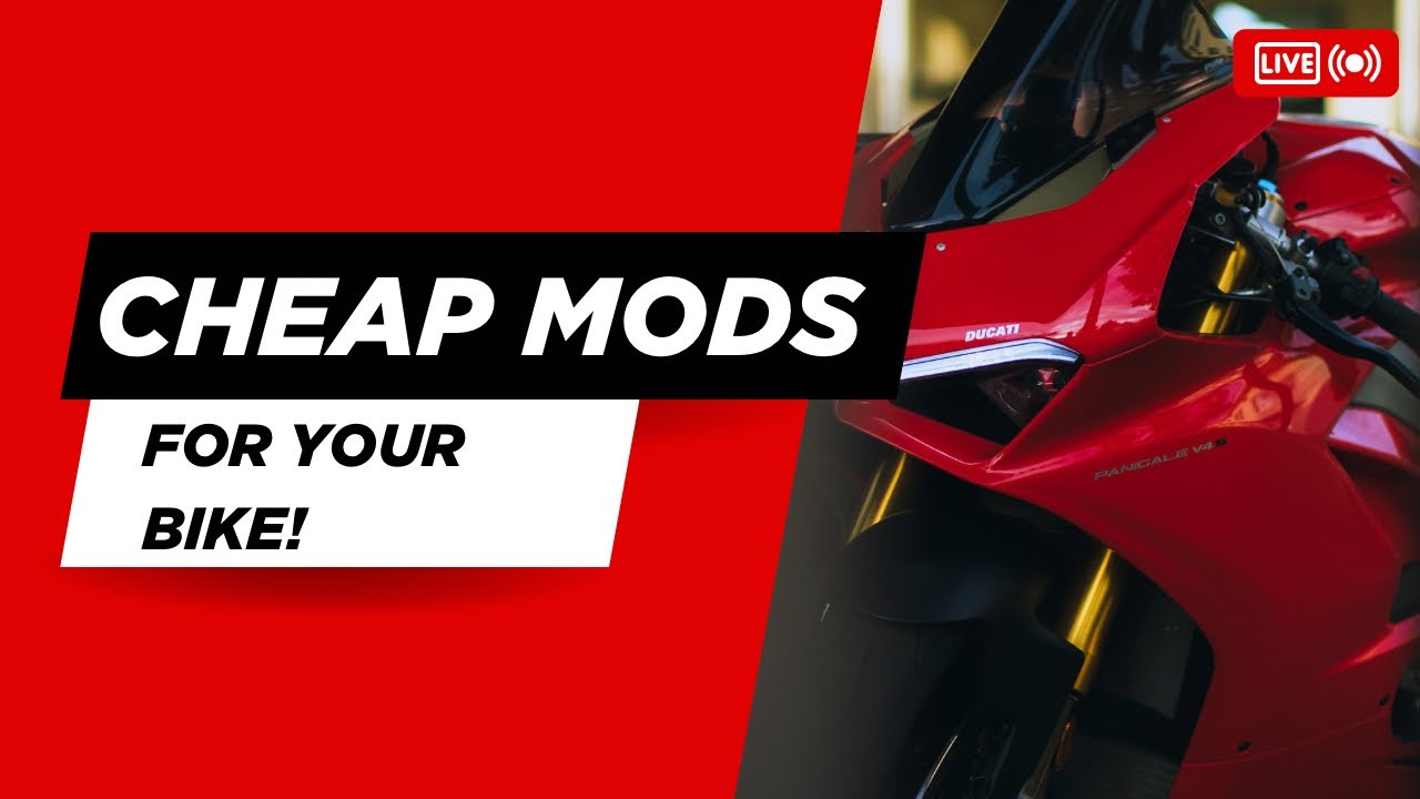 Underrated Cheap Mods for your Sport bike! - YouTube