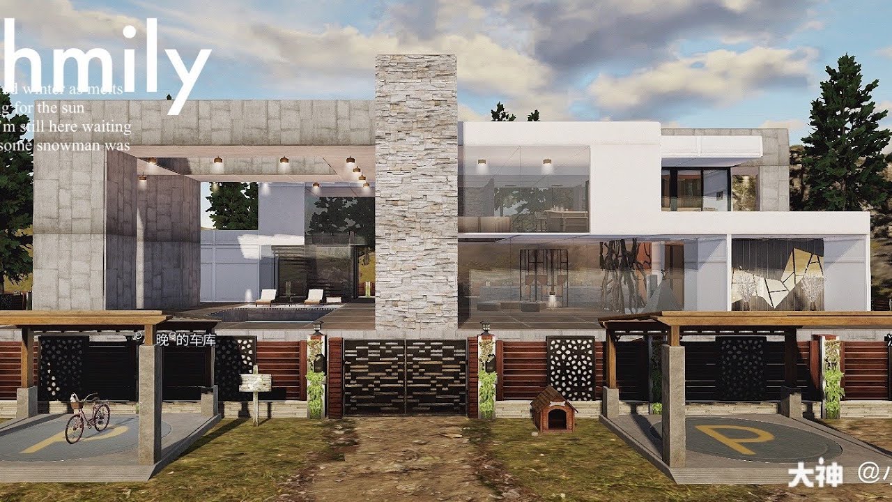 LifeAfter Double Manor Design - Modern Style SHMILY - YouTube