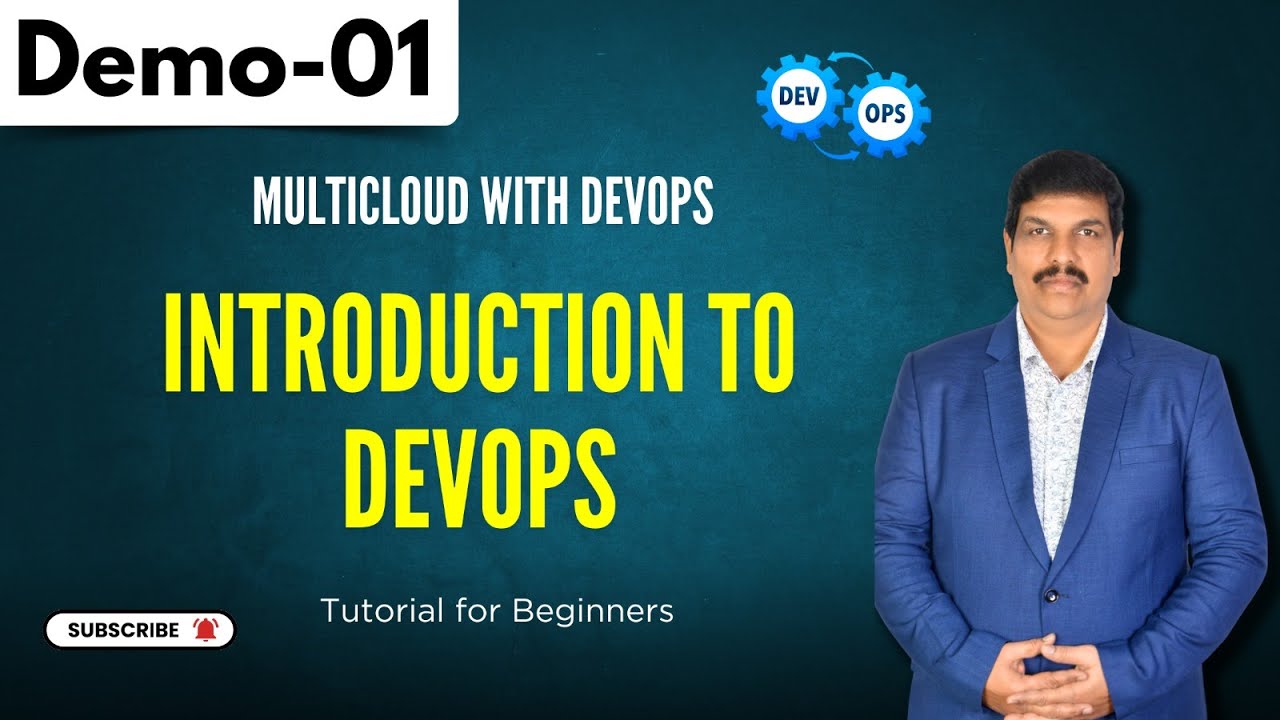 Multicloud With Devops Demo 01 Introduction To Devops Devops Tutorial For Beginners Youtube