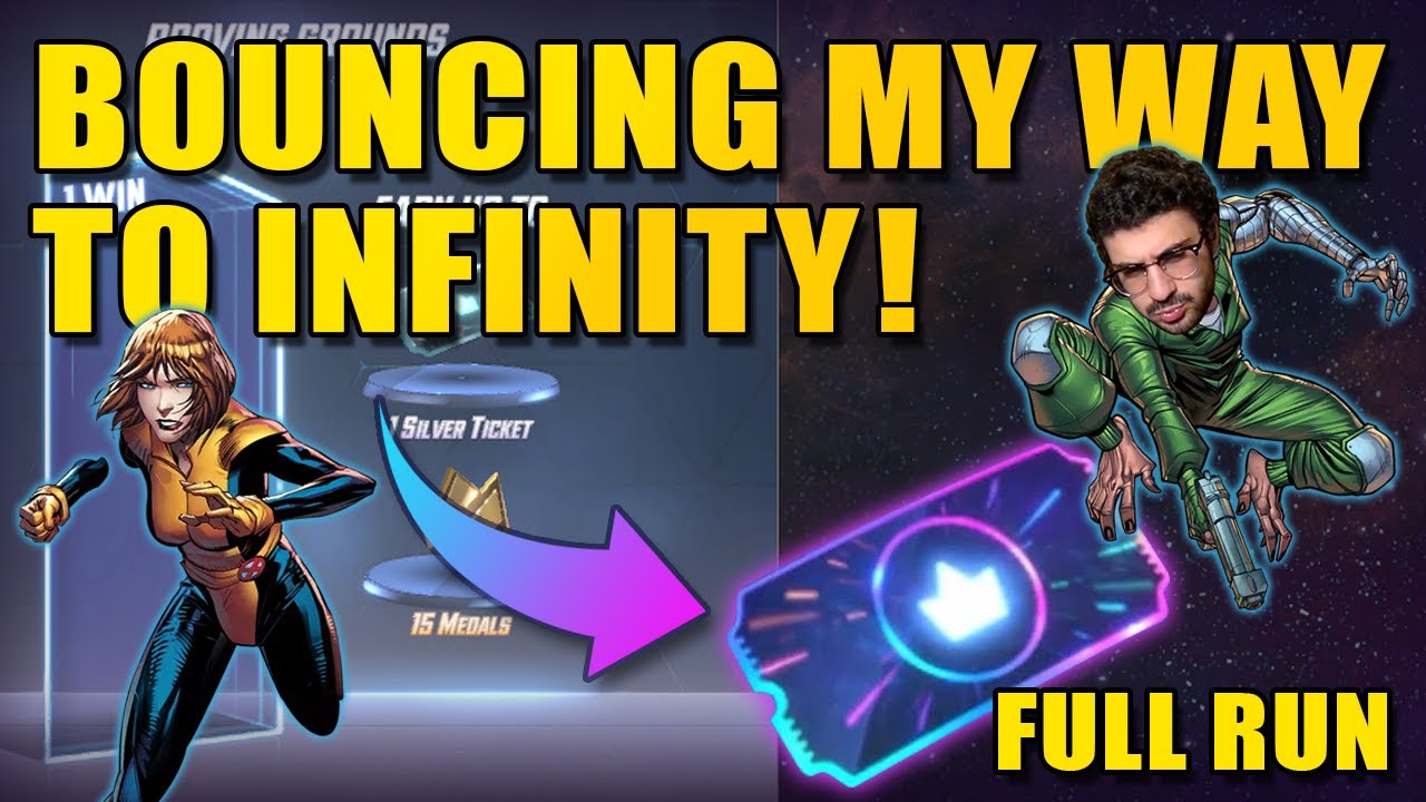 Bounce Infinity Ticket *FULL RUN* | Marvel Snap Spider-Versus - YouTube