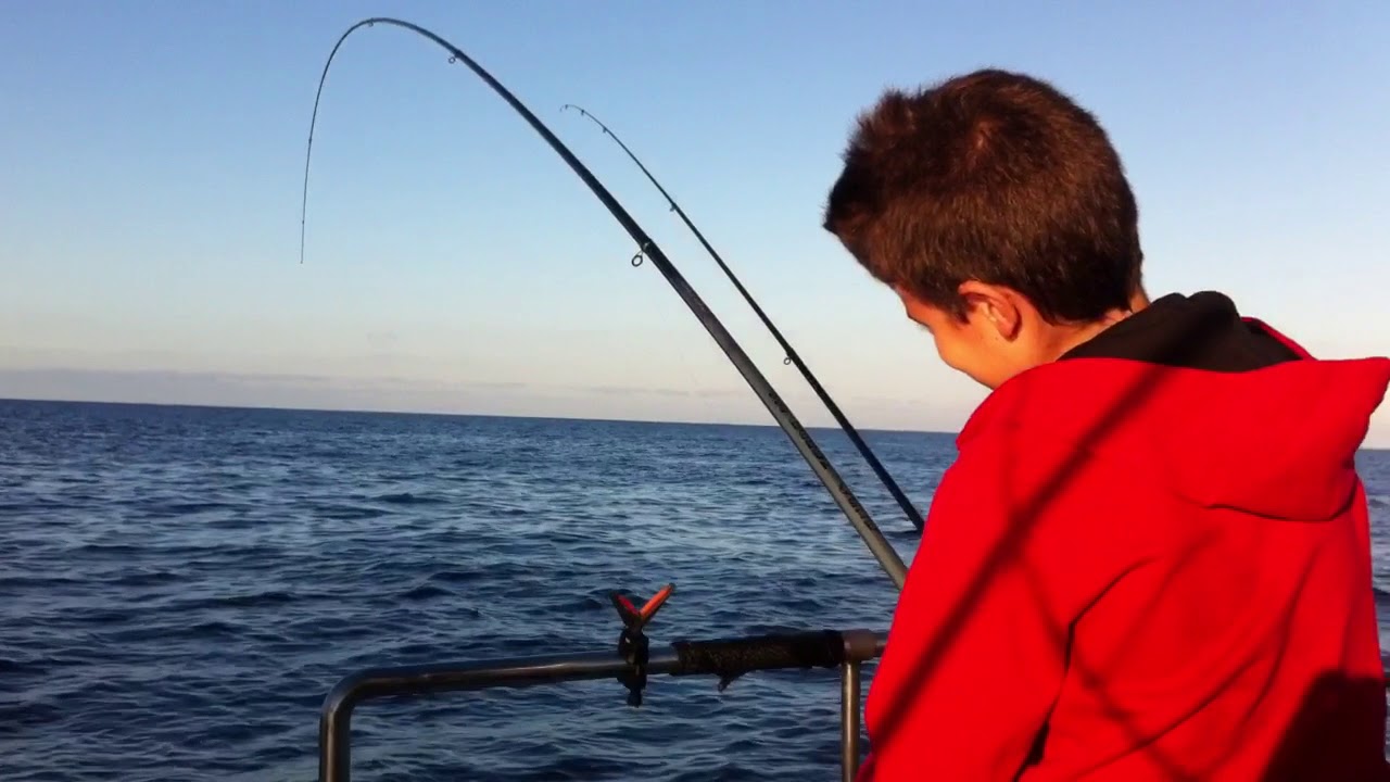 Pesca dalla barca - YouTube