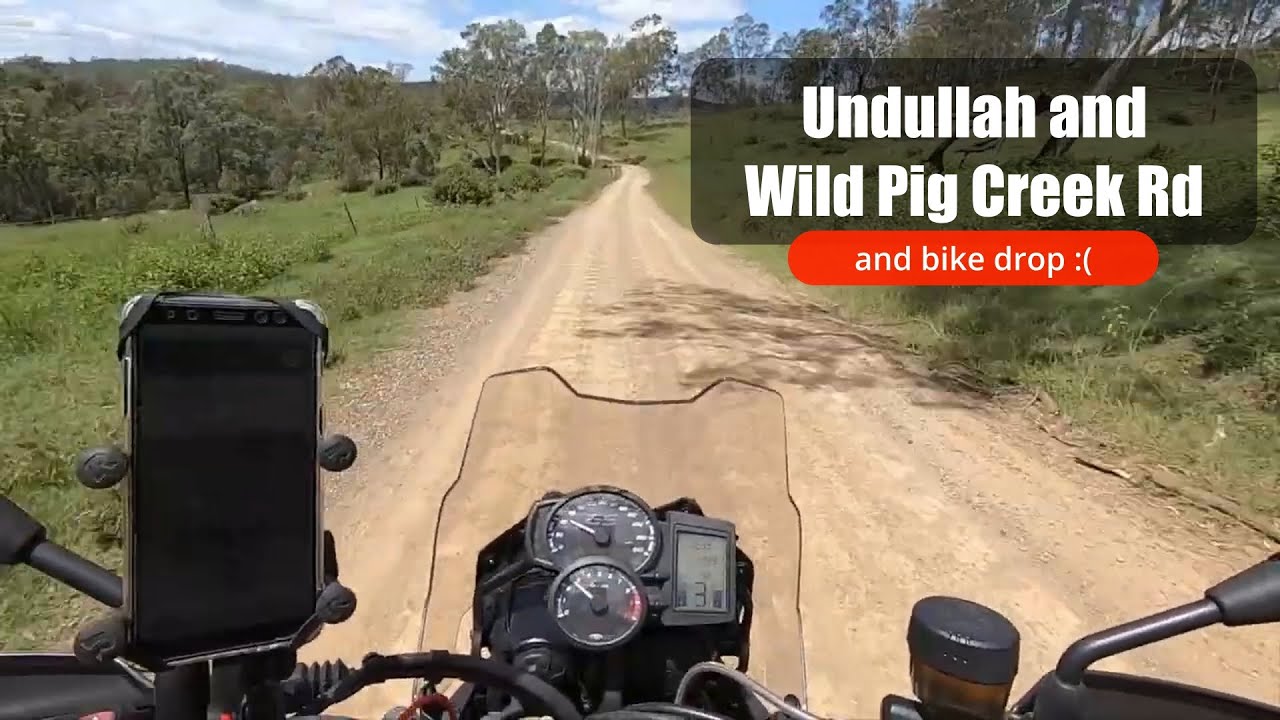 Undullah Road & Wild Pig Creek Road | SE Queensland | F800GS - YouTube