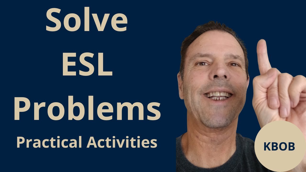 Solving ESL Problems: Practical Tips & Activities - YouTube