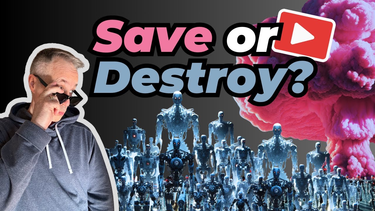 Beware! AI Will Either Save or Destroy Your YouTube Channel - YouTube