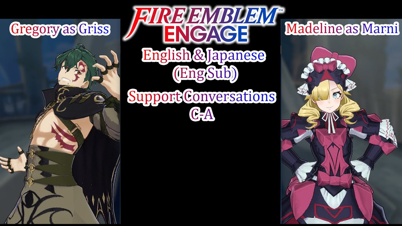 Fire Emblem Engage- Gregory & Madeline Support Conversations English ...
