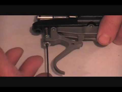 Mauser 98, Mod 70 Replacement Trigger Adjustment - YouTube