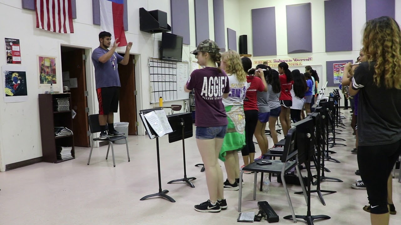 Monday Oct 8 2018 Ball High Band - YouTube