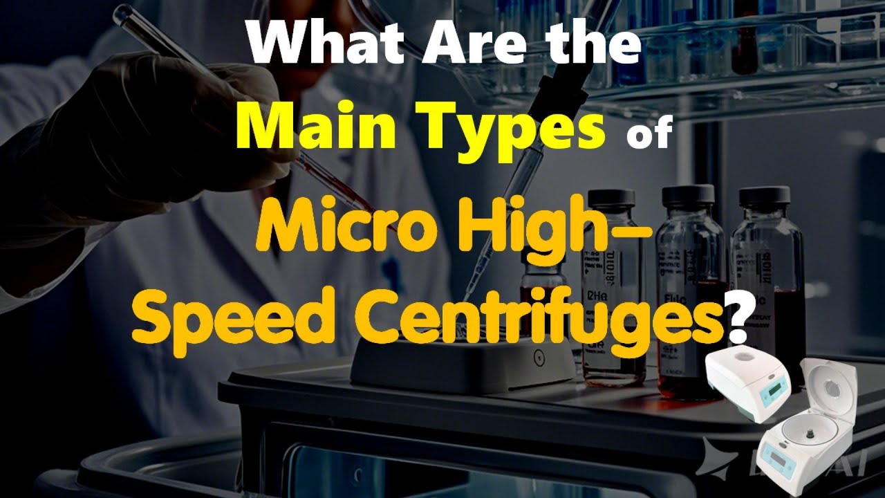 What Are the Main Types of Micro High-Speed Centrifuges? - YouTube