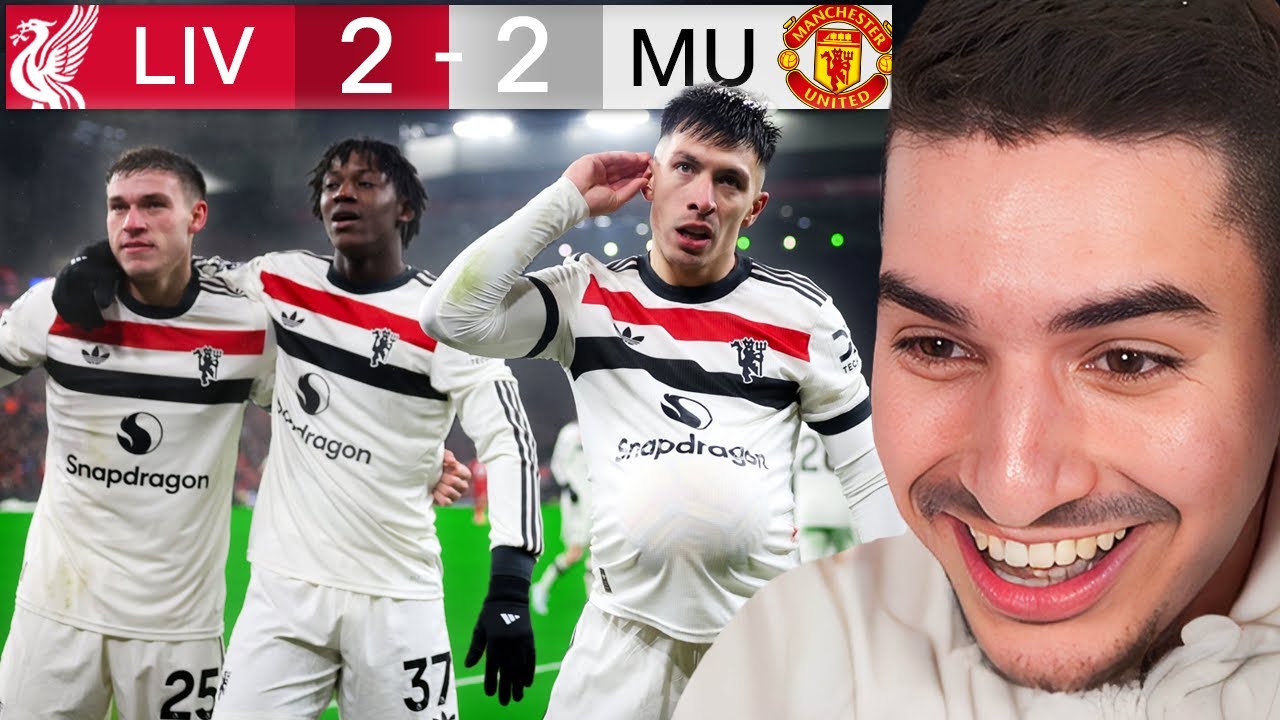 MAN UNITED DRAW 2-2 WITH LIVERPOOL! HUGE RESULT! - YouTube