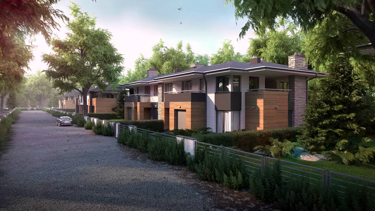 Terraced Houses - 3D Animation - ZVAVO - YouTube