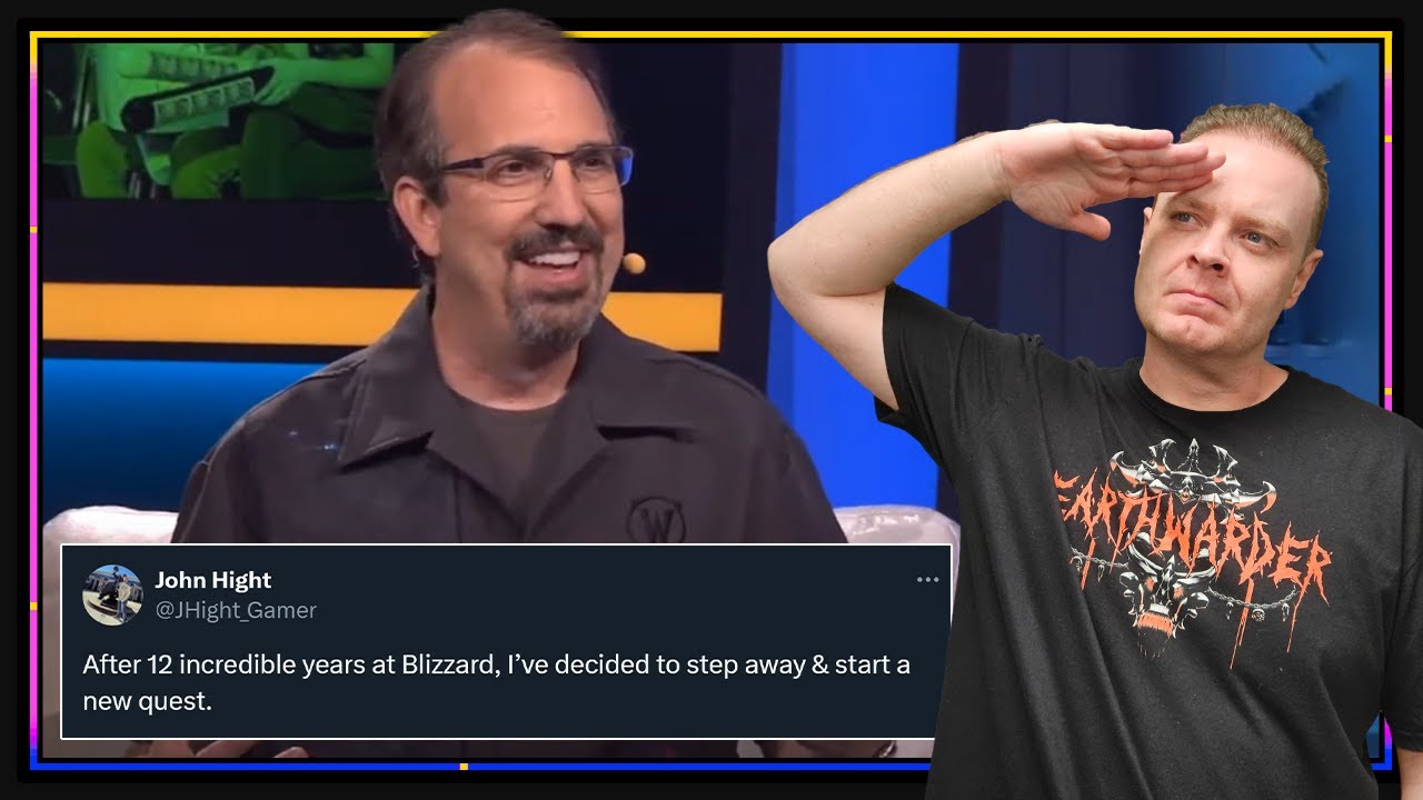 John Hight is Leaving Blizzard - Why I Thought He Was Great - YouTube