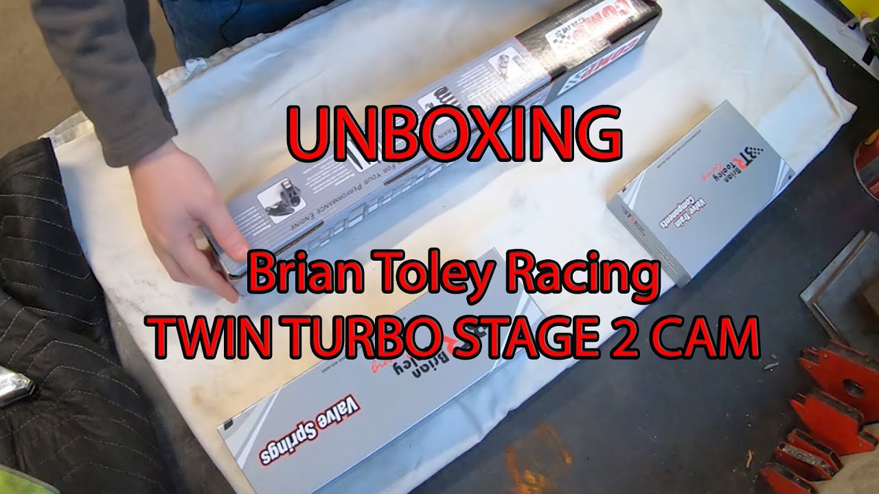 Unboxing Brian Tooley Racing Twin Turbo Stage 2 Cam - YouTube