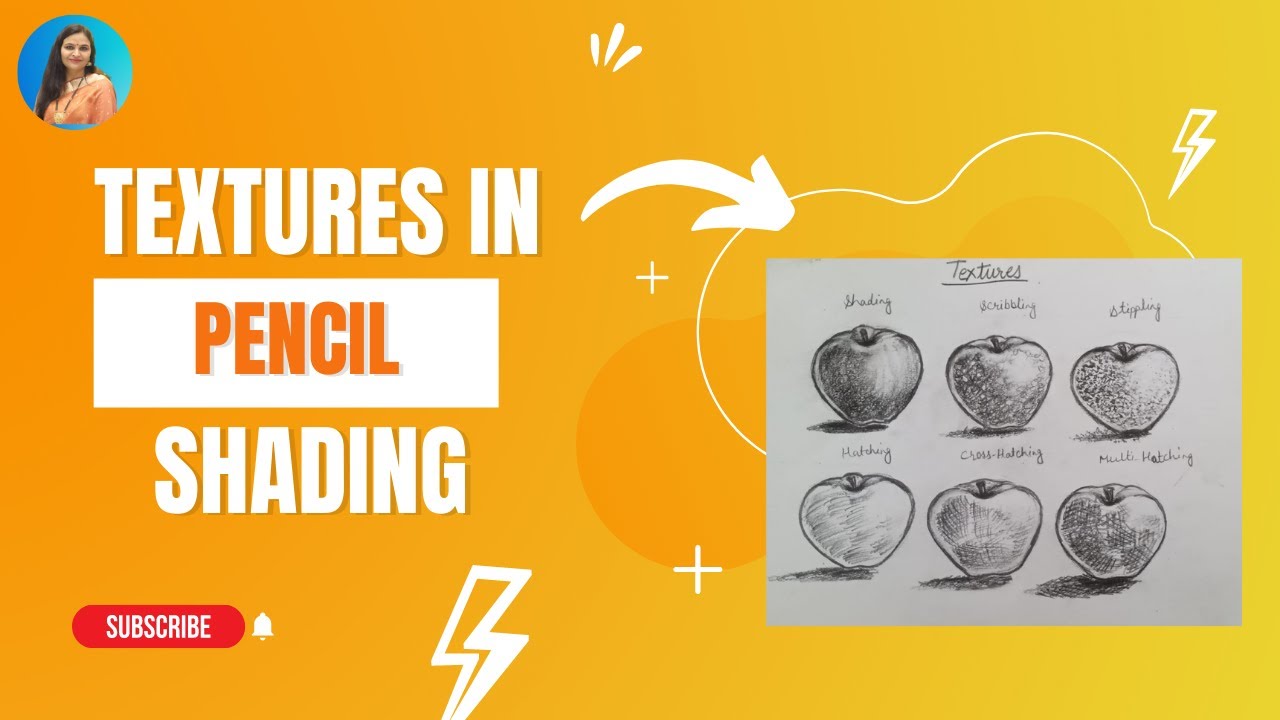 Textures in Pencil Shading | Pencil Shading Tutorial #3 | Art is ...