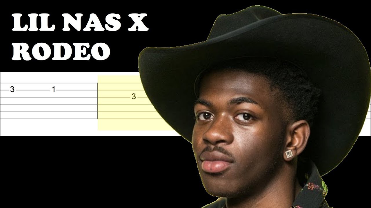 Lil Nas X - Rodeo ft Cardi B (Easy Guitar Tabs Tutorial) - YouTube