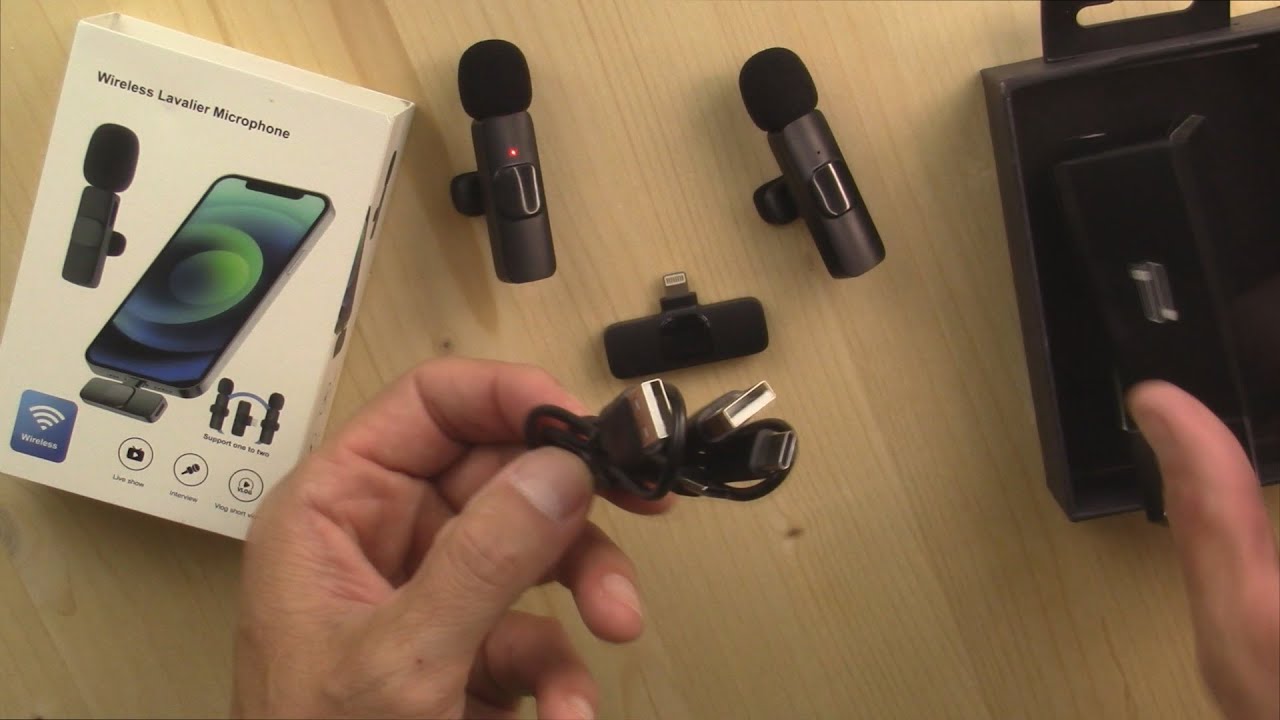Miao Lab bluetooth (BLE) wireless microphone for iPhone iPad | Lavalier ...