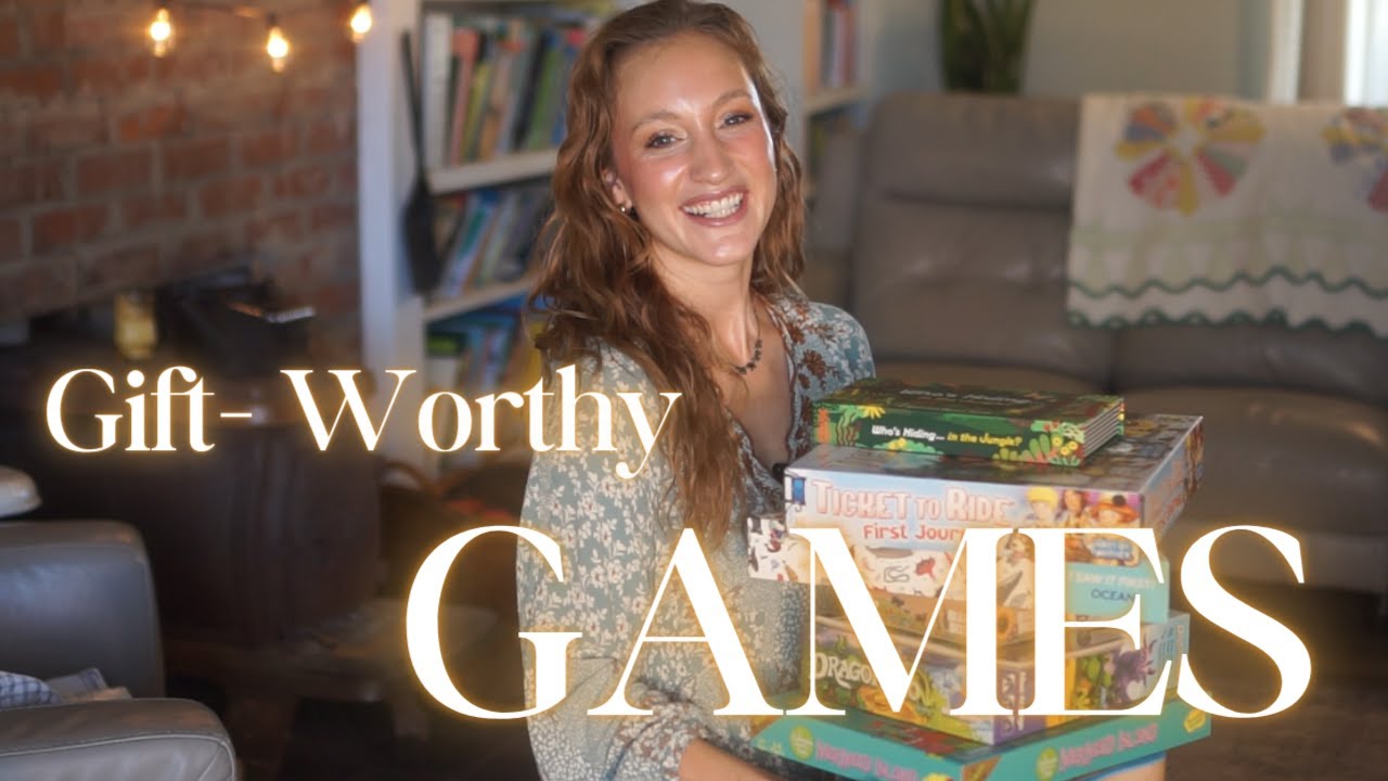 Gift-Worthy Games for Christmas - Our Favorite Games! - YouTube