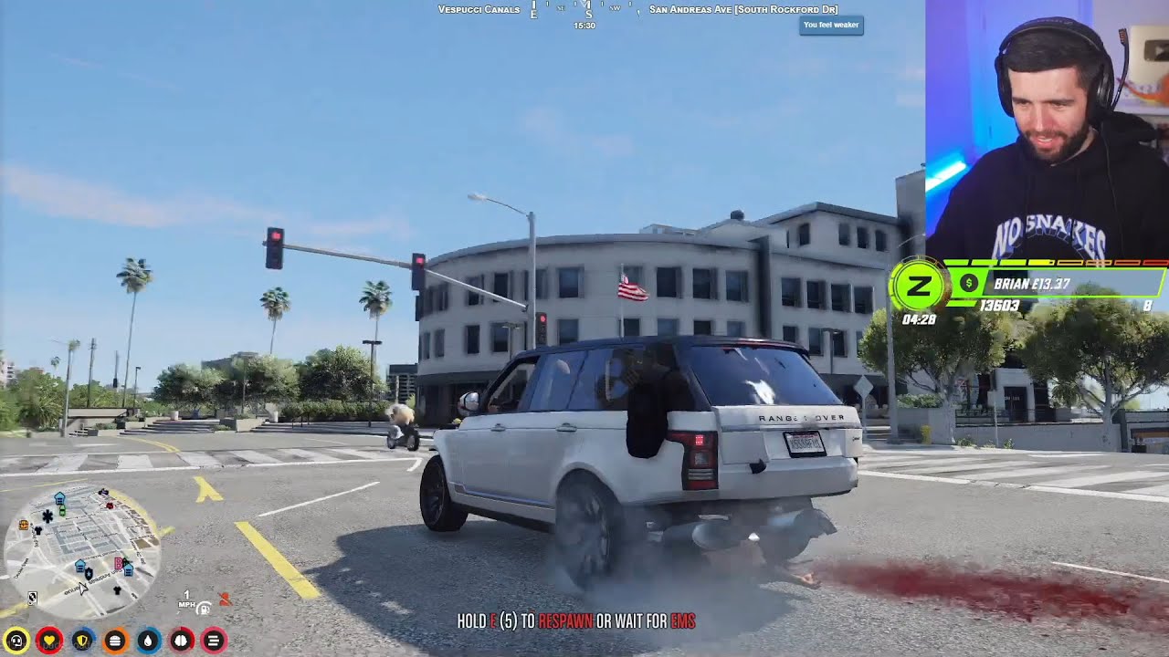 Randy Bullet Getting Dragged Under The Car | GTA RP NoPixel 3.0 - YouTube