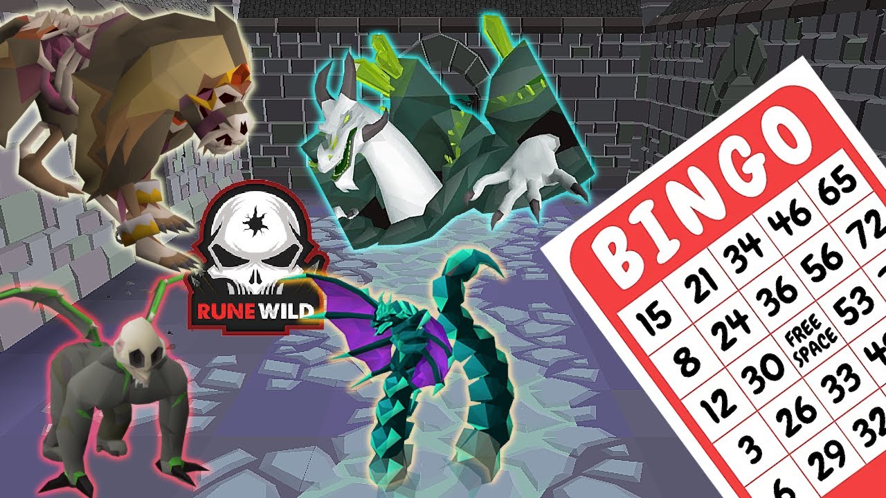 Pvm bingo - Every drop = a tile on the bingo board! (BIG GIVEAWAY ...