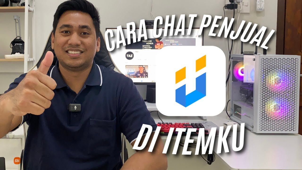 CARA CHAT PENJUAL DI ITEMKU | CARA MENGHUBUNGI PENJUAL DI ITEMKU - YouTube