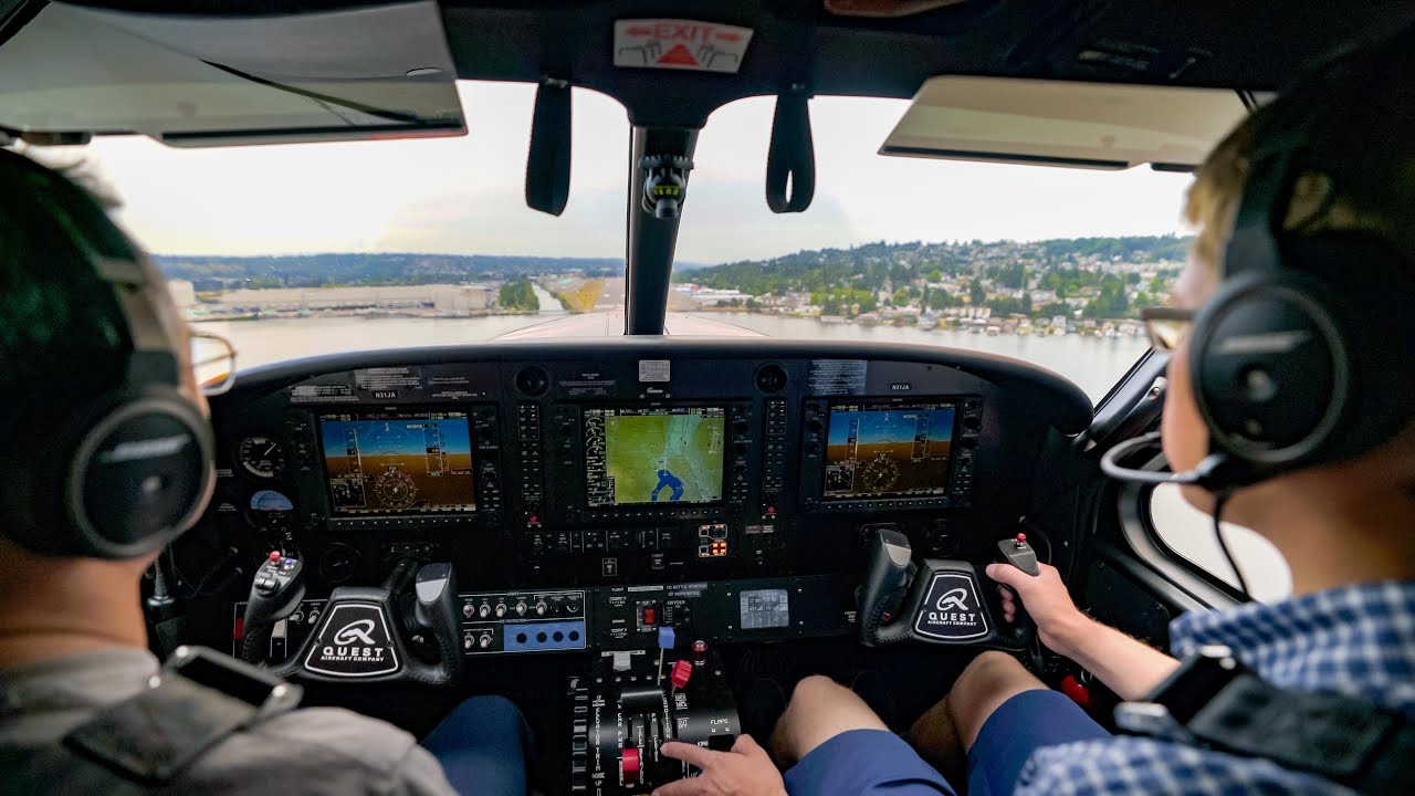 Landing a Turboprop on a Shopping Cart, Aviation History Up Close - YouTube