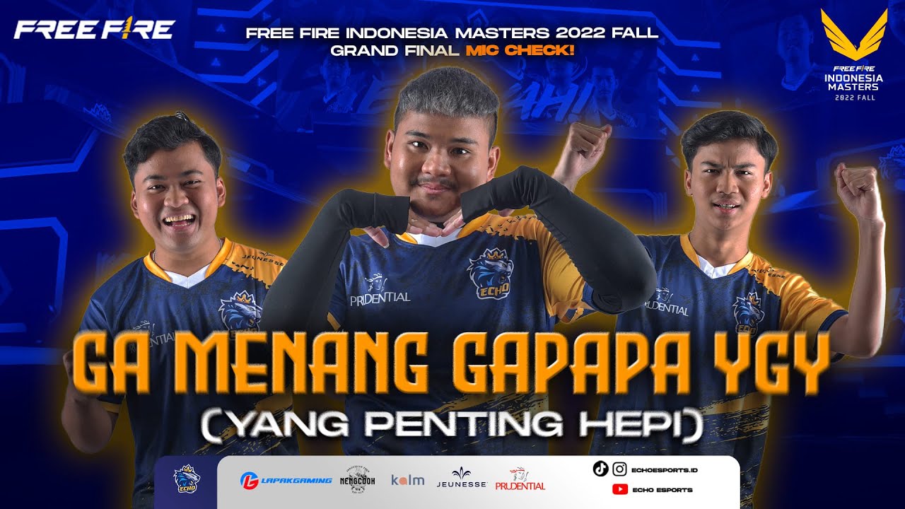 GA MENANG GAPAPA YGY YANG PENTING HEPI 🗿 || FFIM 2022 FALL GRAND FINAL ...