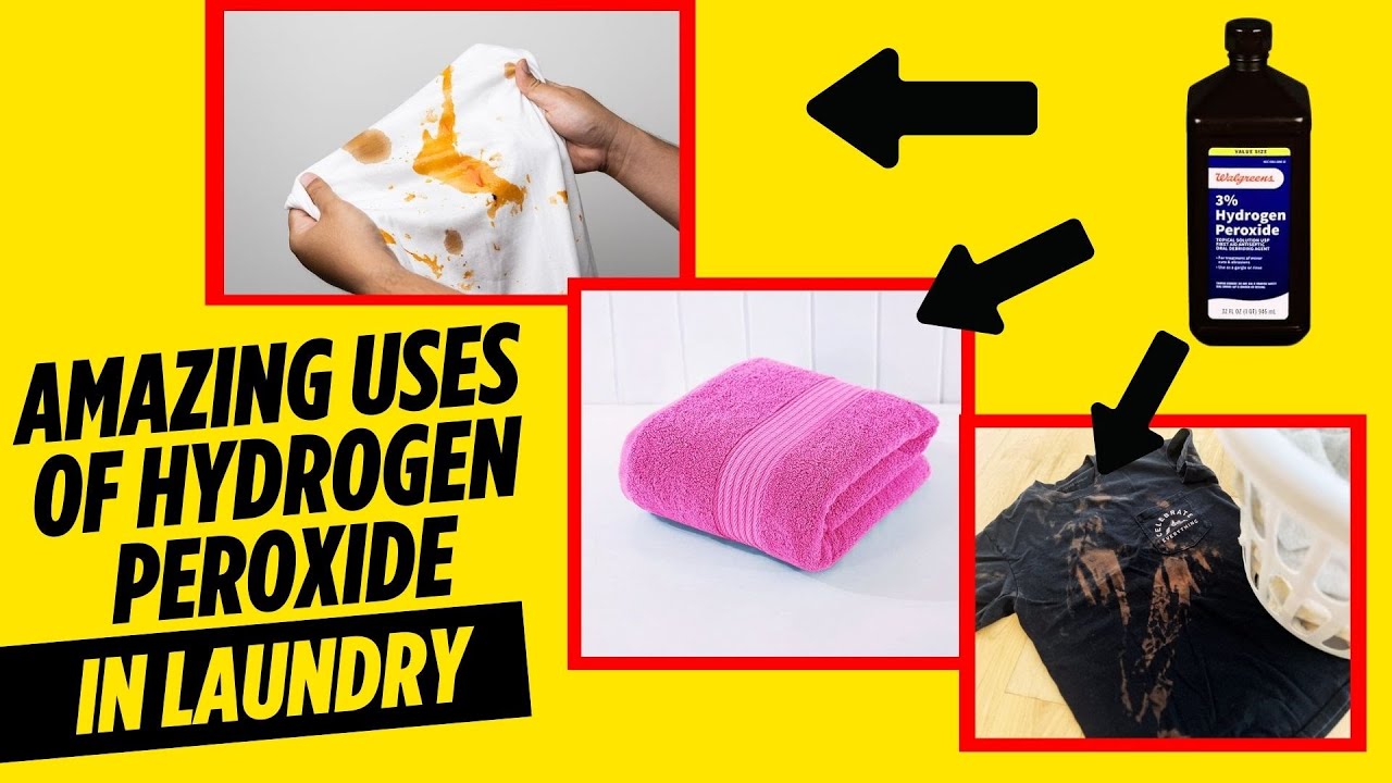 Surprising Ways to Use Hydrogen Peroxide in Laundry - YouTube