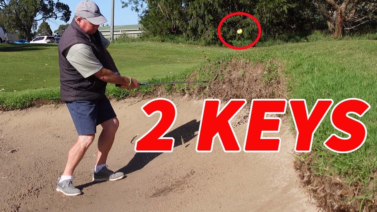 The Simple Keys To Mastering The Under The Lip Bunker Shot - YouTube