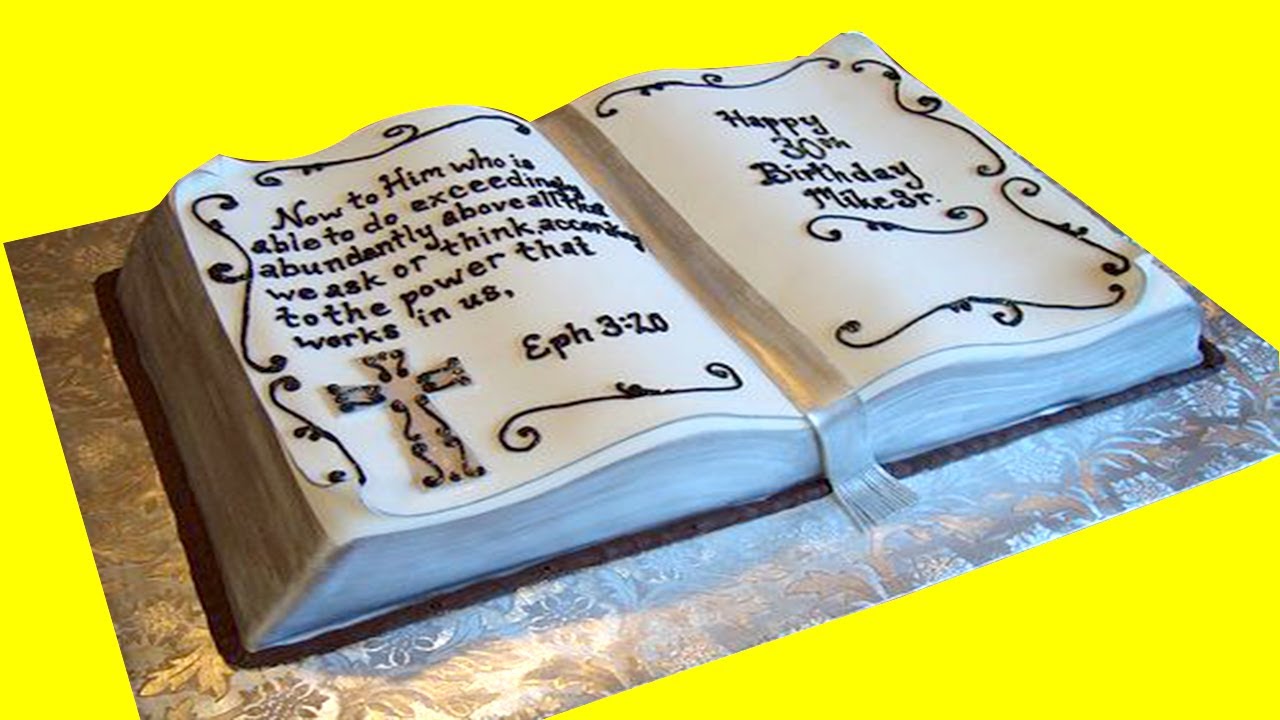 Bood shape cake decorating | Book cake - YouTube