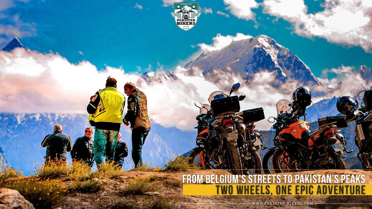 Belgian Riders On 3 Mighty Ranges Karakoram Motorcycle Tour - YouTube
