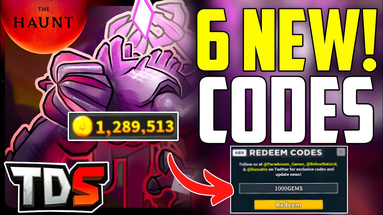 *NEW UPDATE* WORKING CODES FOR TOWER DEFENSE SIMULATOR - TDS CODES IN ...