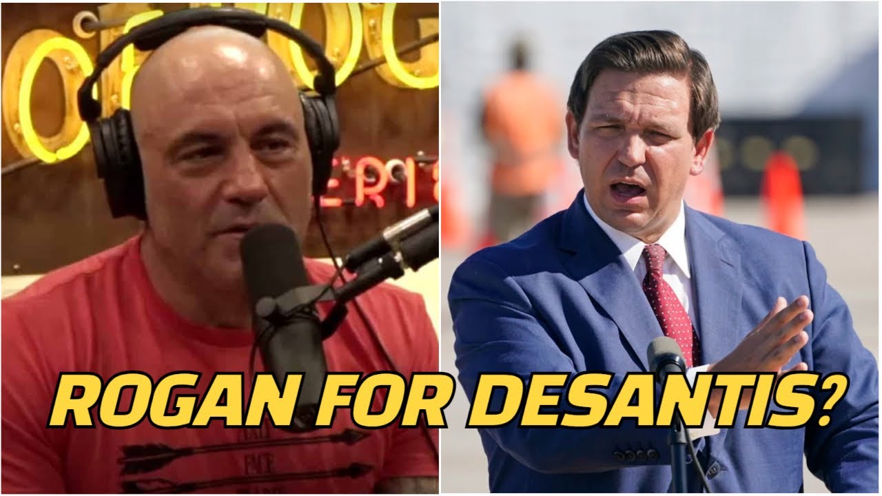 Joe Rogan Announces Support for Ron DeSantis in 2024 - YouTube