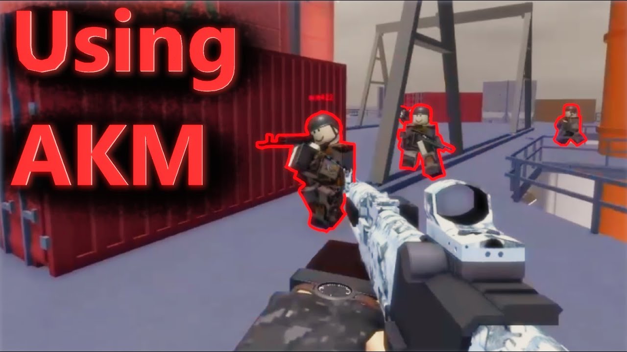 POV: You use a AKM in phantom forces - YouTube