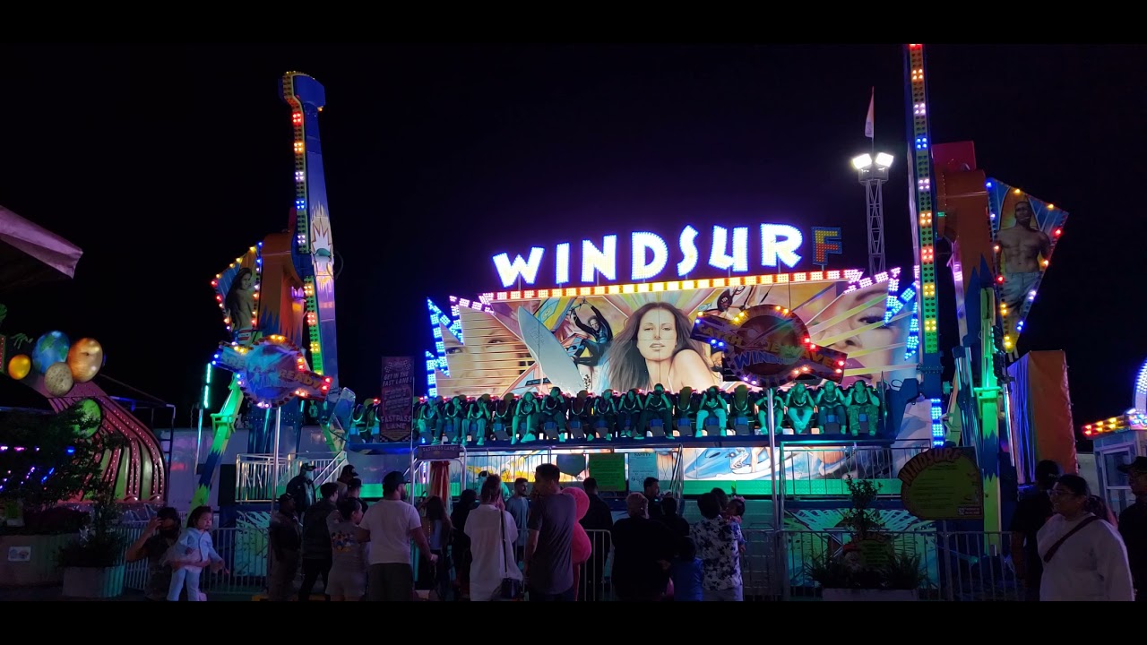 Orange County Fair ride Windsurf - YouTube
