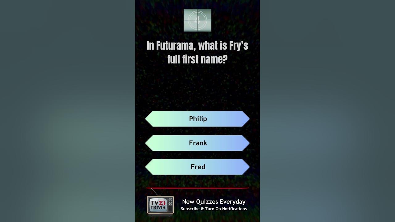 TV Names | TV23 Trivia | #tv #triviaquiz #futurama #quiz #tvquiz #tvquizus - YouTube