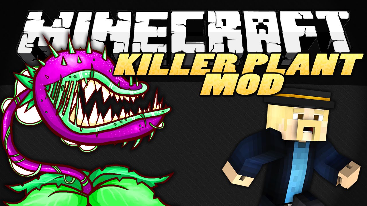 Minecraft Mods | KILLER PLANTS (Mowzies Mobs)| Mod Showcase - YouTube