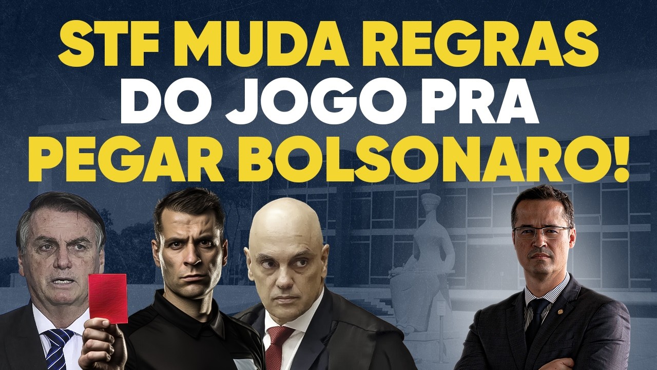 Bizarro! STF muda regra para condenar Bolsonaro e colocar nova carta na manga! - YouTube
